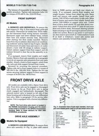 Case ih case international 7130 tractor service repair manual | PDF