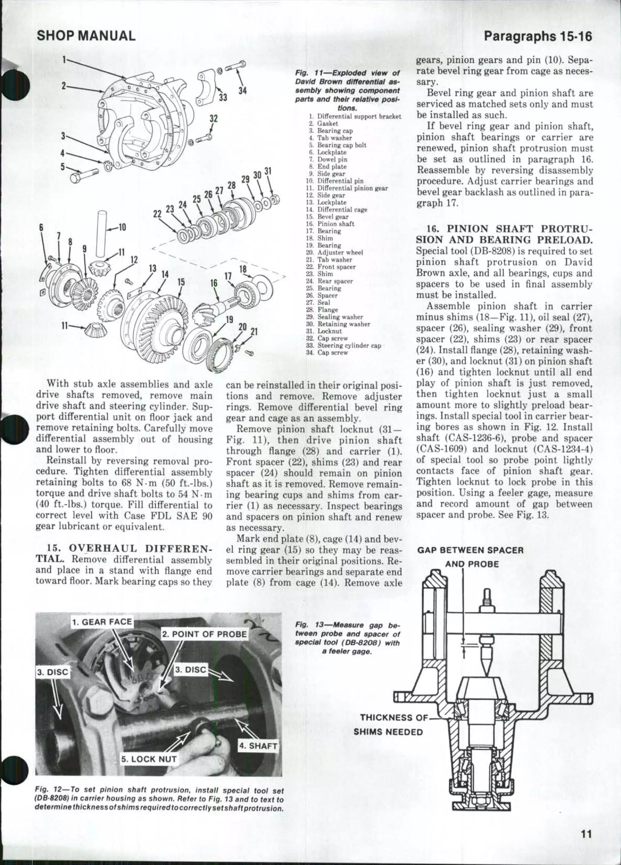 Case ih case international (david brown) 1194 tractor service repair ...