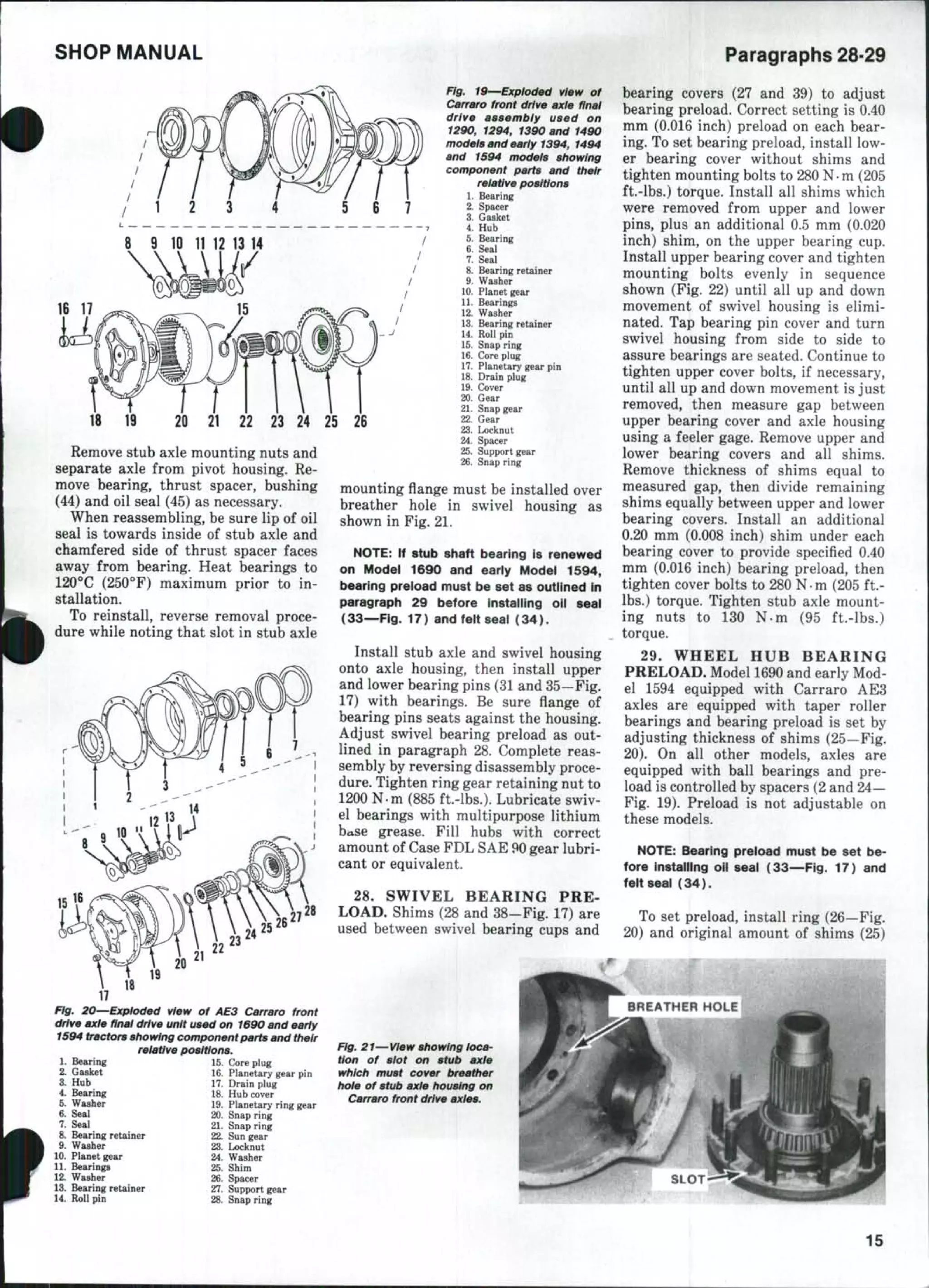 Case ih case international (david brown) 1194 tractor service repair ...