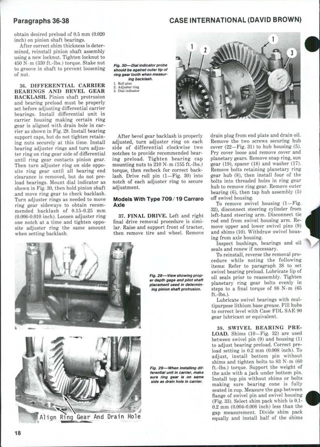 Case ih case international (david brown) 1194 tractor service repair ...