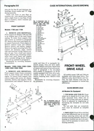 Case ih case international (david brown) 1290 tractor service repair ...
