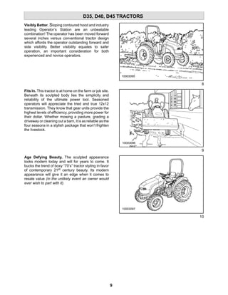 Case IH D35 D40 D45 Tractors Product Manual Instant Download ...