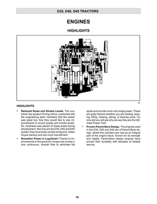 Case IH D35 D40 D45 Tractors Product Manual Instant Download ...