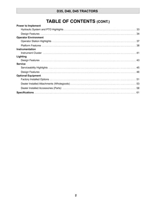 Case IH D35 D40 D45 Tractors Product Manual Instant Download ...