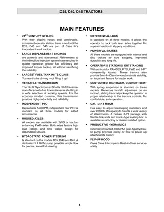 Case IH D35 D40 D45 Tractors Product Manual Instant Download ...