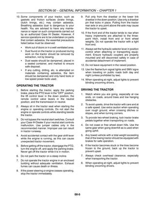 Case ih dx26 tractor service repair manual | PDF