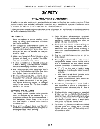 Case ih dx26 tractor service repair manual | PDF