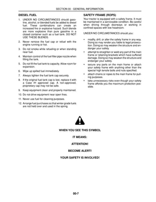 Case ih dx29 tractor service repair manual | PDF