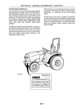 Case ih dx34 tractor service repair manual | PDF