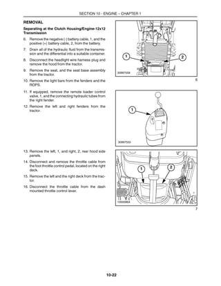 Case ih dx45 tractor service repair manual | PDF