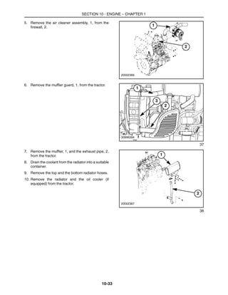 Case ih dx45 tractor service repair manual | PDF