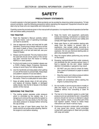 Case ih dx60 tractor service repair manual | PDF