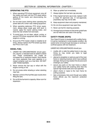 Case ih dx60 tractor service repair manual | PDF