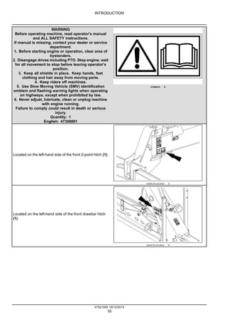 Case ih early riser 1255 front fold trailing planter service repair ...