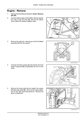 Case ih farmall 105 u ep tractor service repair manual | PDF