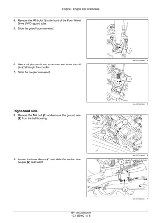CASE IH FARMALL 40A Tier 4B (final) Compact Tractor Service Repair ...