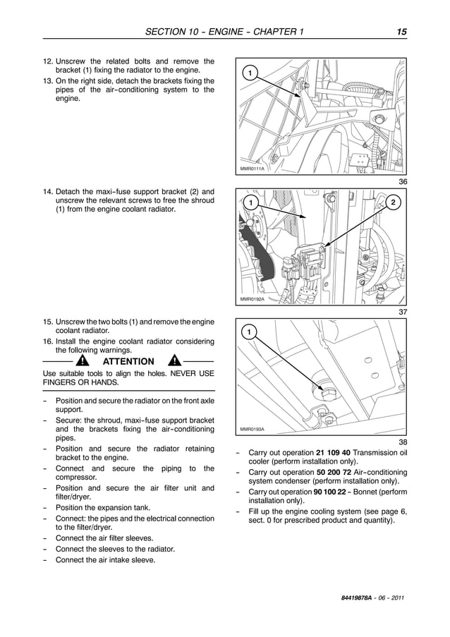 Case ih farmall 75 c tractor service repair manual | PDF