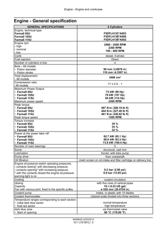 Case ih farmall 95 u efficient power tractor service repair manual | PDF