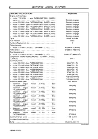Case ih jx1080 u tractor service repair manual | PDF