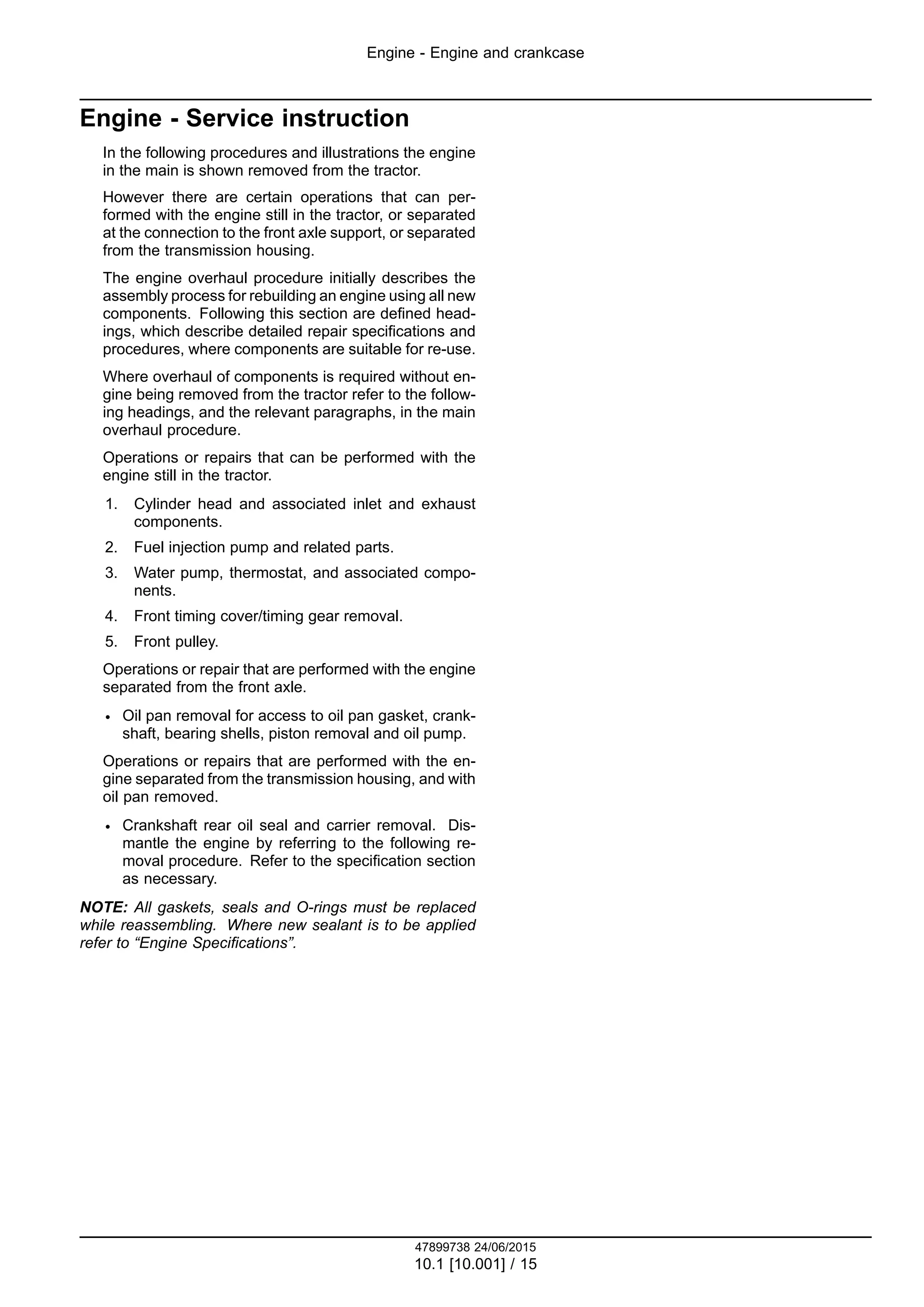 Case ih jx75 t tier 1 engine, 2wd tractor service repair manual | PDF