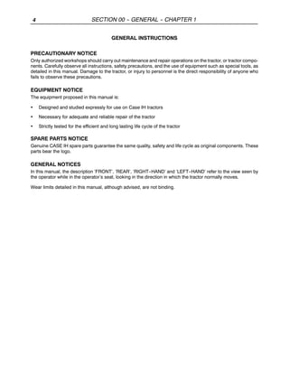 Case ih jx95 straddle mount service repair manual | PDF