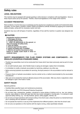 Case ih lb334 square baler service repair manual (4137 and up) | PDF