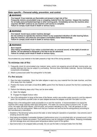 Case ih rb465 round baler service repair manual | PDF