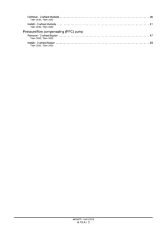 Case ih titan 4030 floater service repair manual | PDF