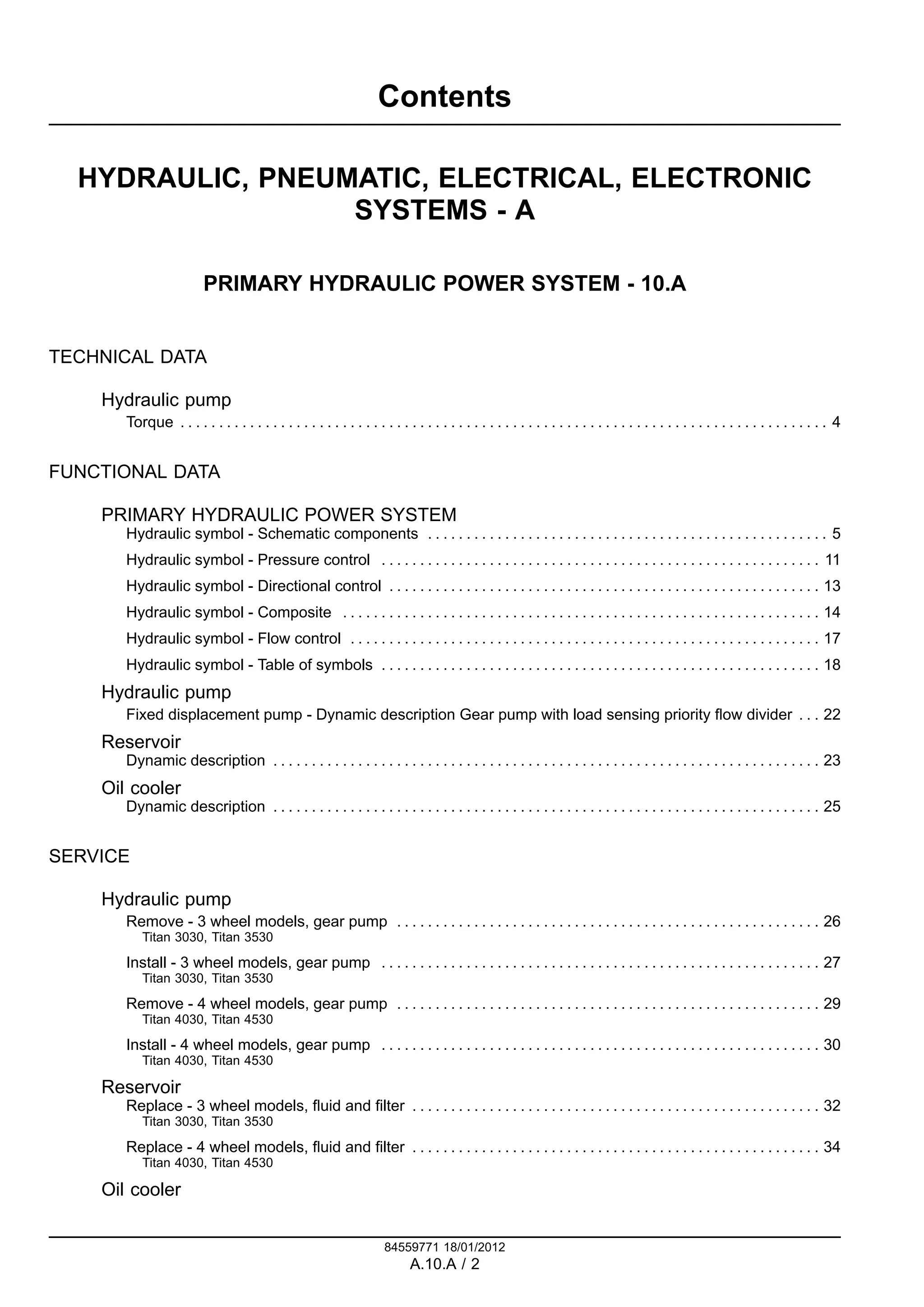Case ih titan 4530 floater service repair manual | PDF