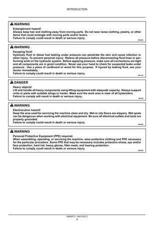 Case ih titan 4530 floater service repair manual | PDF