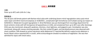 Case Infective Endocarditis | PPTX