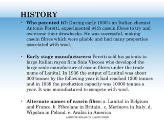 A STUDY ON CASEIN FIBER | PDF