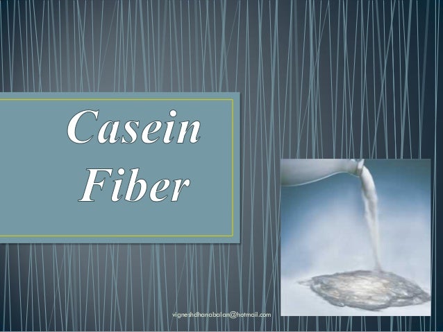 Casein fiber by Vignesh Dhanabalan