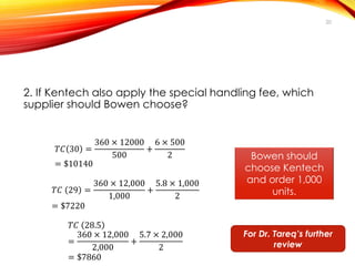 Case in financial management case 18, bowen built | PPTX