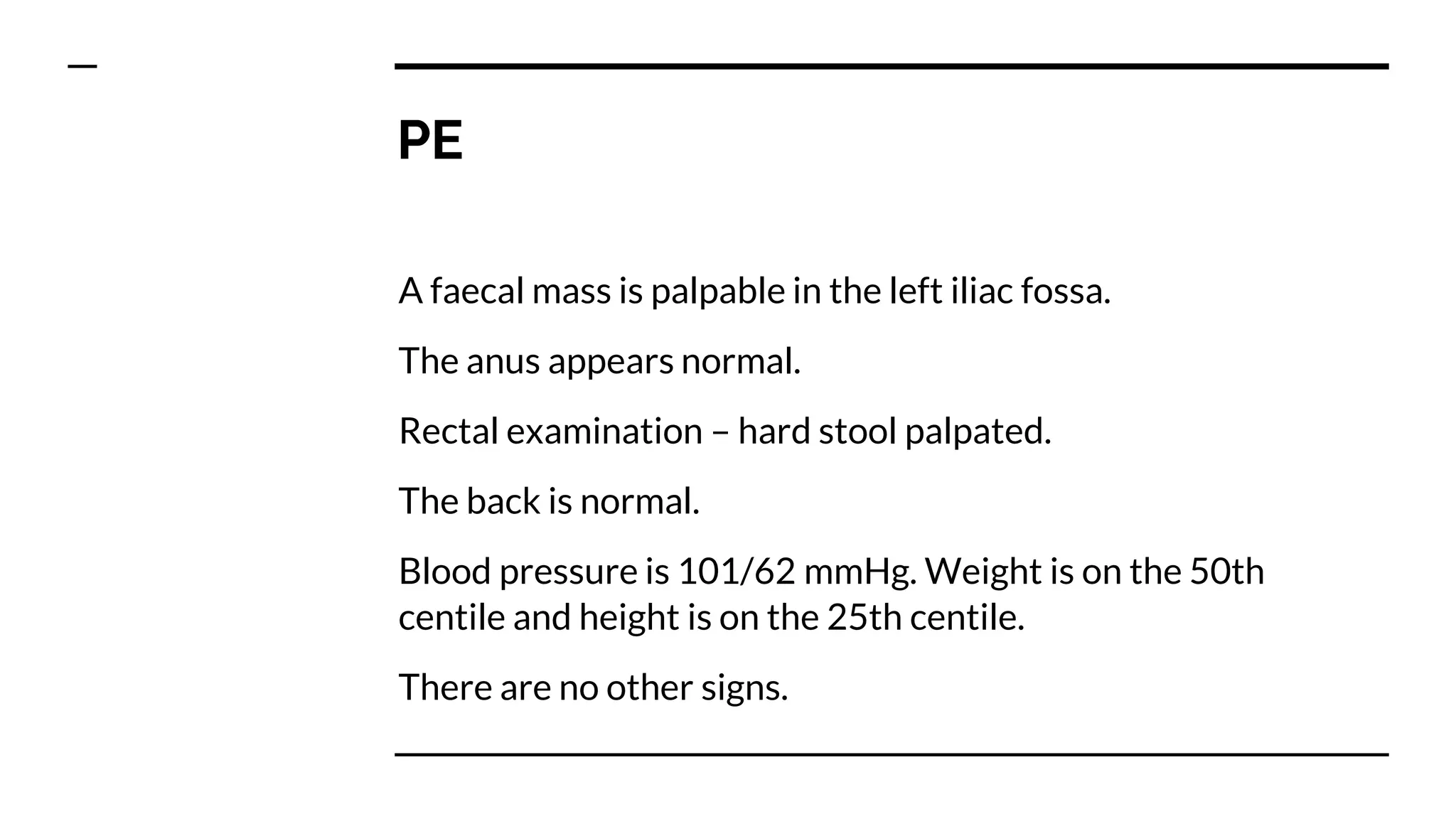 Case in pediatric gastroenterology - constipation.pptx