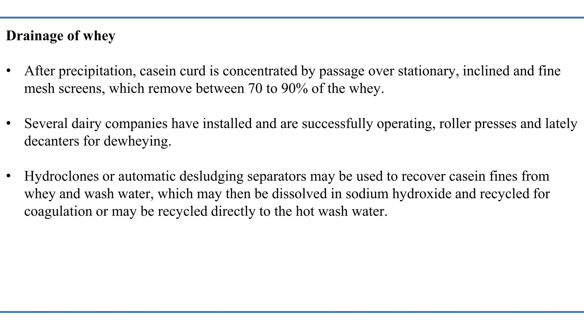 casein production at automization and it's process | PPTX