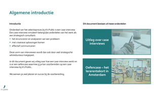 Consulting case interview – It’s Public voorbeeld | PPT