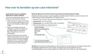 Consulting case interview – It’s Public voorbeeld | PPT