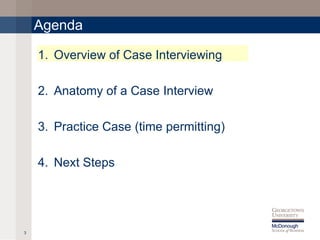 Case Interview Overview | PPT