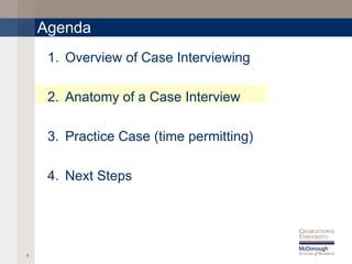 Case Interview Overview | PPT