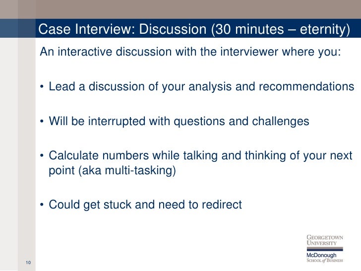 Case Interview Overview