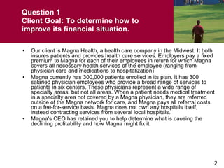 Case Interview Magna | PPT