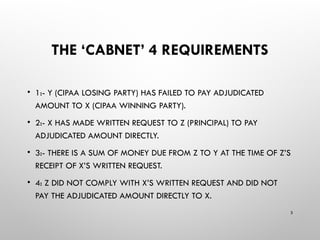 Case Law Updates on Adjudication - s.30 of CIPAA - Direct Payment.pptx