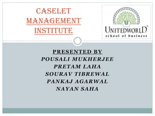 Presentation on Caselet on management institute | PPT