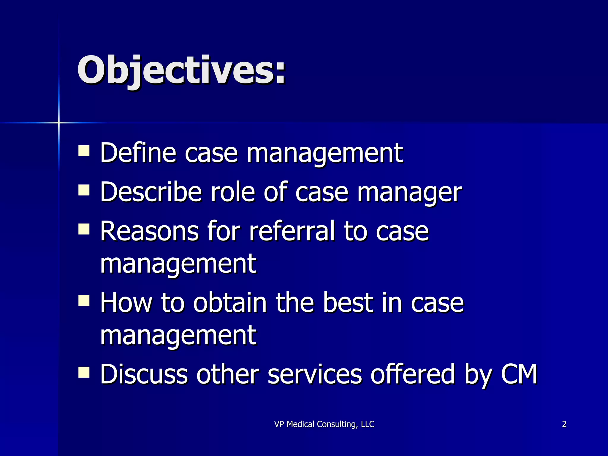 Case Management | PPT