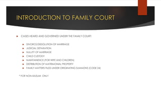 Case management for family matters | PPTX