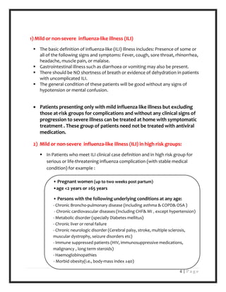Clinical Case Management of Outbreaks of Influenza-Like | PDF