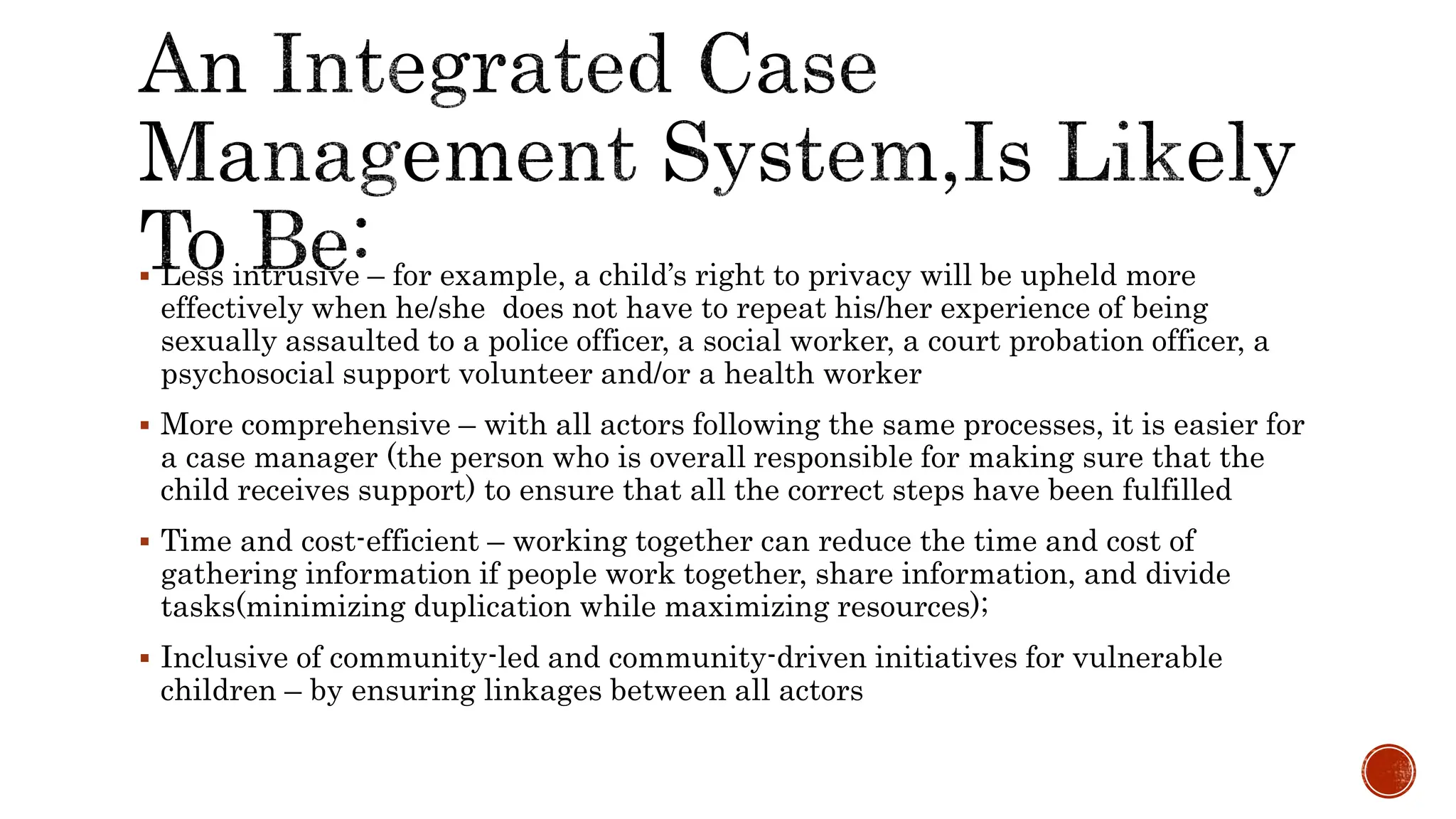Basics in Case management and its models | PPTX