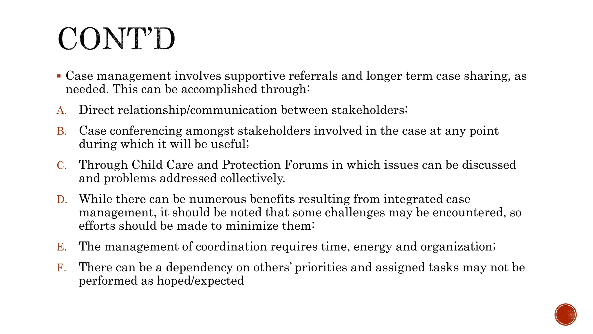 Basics in Case management and its models | PPTX
