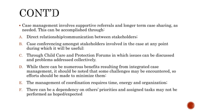 Basics in Case management and its models | PPTX